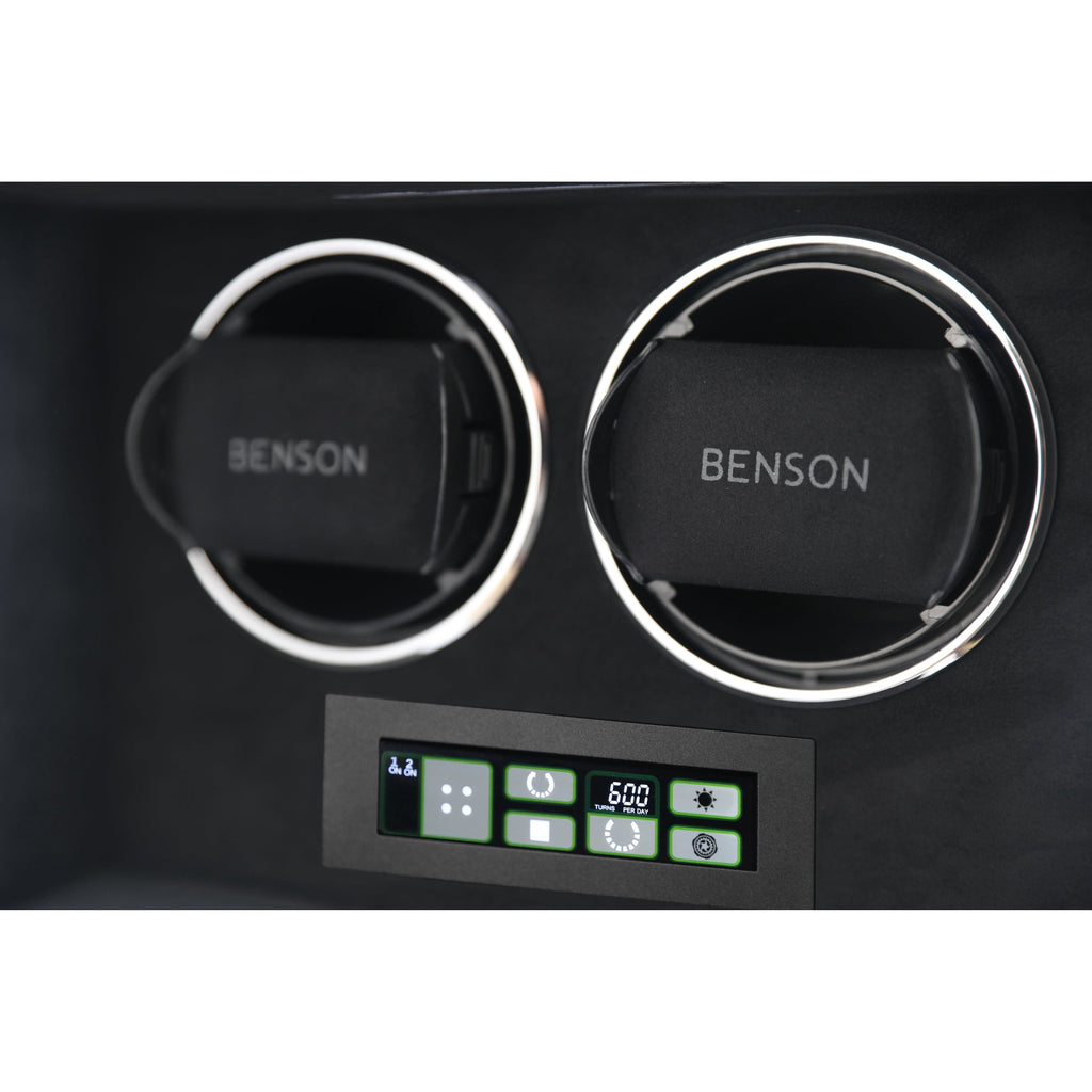 Benson Watch Winder Compact 2.20.WAS Wood | Watch Winder Pros